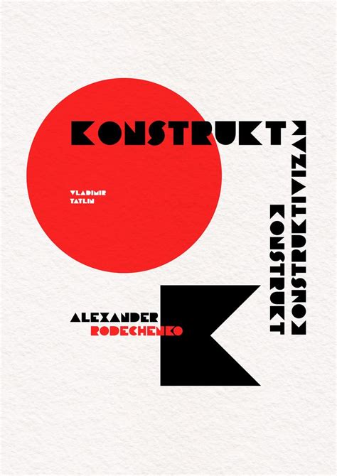 Constructivism Constructivism Poster Art Periods