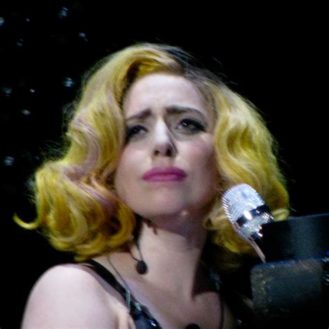 Lady Gaga Wavy Yellow Hairstyle Steal Her Style