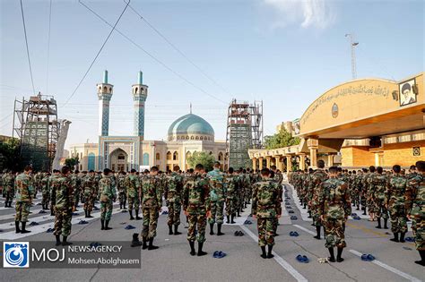 اقامه نماز عید سعید فطر در دانشگاه افسری امام علی ع