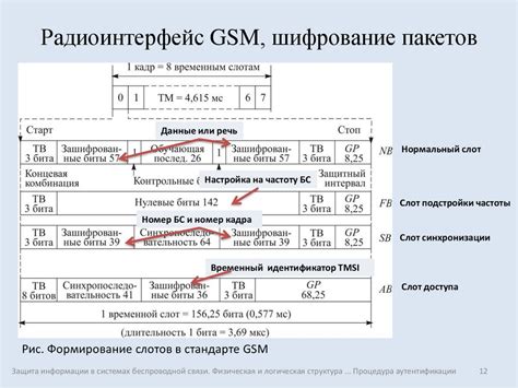 «Физическая и логическая структура радиоинтерфейс стандарта Gsm