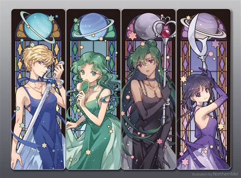 Nezumipl Kaiou Michiru Meiou Setsuna Tenou Haruka Tomoe Hotaru Bishoujo Senshi Sailor Moon