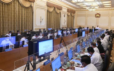 ပြည်ထောင်စုအစိုးရအဖွဲ့ လုပ်ငန်းဆောင်ရွက်ချက်များနှင့် စပ်လျဉ်းသည့် ညှိနှိုင်းအစည်းအဝေး တတိယနေ့