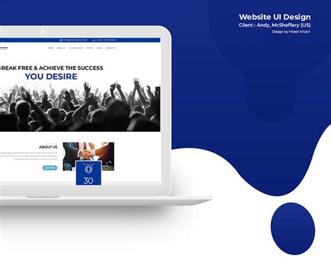 Webside UI Design For US Client On Behance