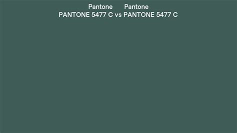 Pantone 5477 C Vs Pantone 5477 C Side By Side Comparison
