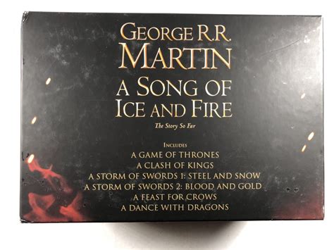 Song Of Ice And Fire Box Set George Rr Martin Od 1159 Kč Reknihy