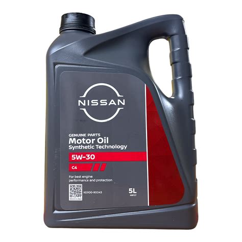 5 Liter Original NISSAN 5W-30 ACEA C4 DPF DIESEL VOLLSYNTHETISCHES ...