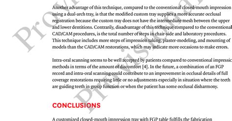 A State Of Occlusion At Initial Placement Red Centric Contact