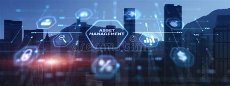Asset Management Business Technology Internet Concept Funture City