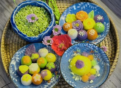 Cách Làm Bánh Trôi Bánh Chay Ngũ Sắc Ngày Tết Hàn Thực