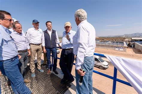 Andrés Manuel López Obrador supervisa Agua Saludable para La Laguna