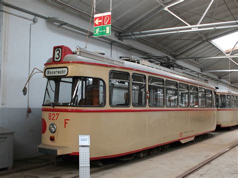Бремен Hansa T4b № 827 — Фото — Городской электротранспорт