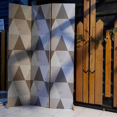 Jual Partisi Ruangan 3 Panel Tipe M2 Shopee Indonesia