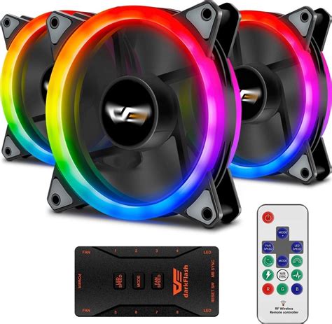 DarkFlash Authentic DR12 Pro 3 In1 Computer Cooler Cooling RGB Fans