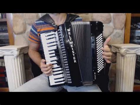 NEW Black Weltmeister Achat Piano Accordion LMM 34 80 Reverb