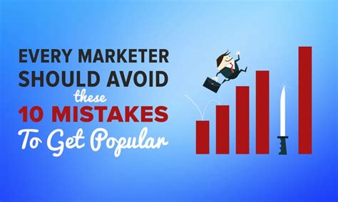 10 fatal marketing mistakes to avoid like the plague