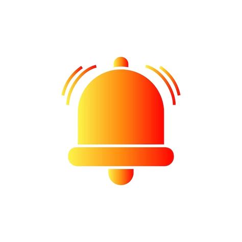 Premium Vector Gradient Bell Notification Icon