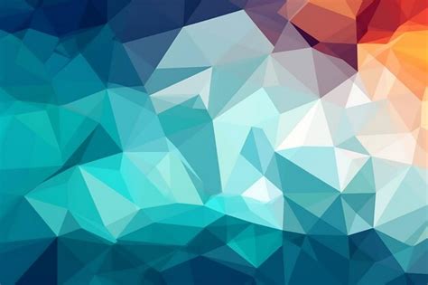 Premium Photo A Colorful Abstract Background With A Blue And Orange