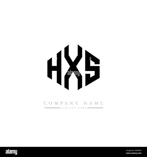 Hxs Letter Logo Design With Polygon Shape Hxs Polygon And Cube Shape Logo Design Hxs Hexagon