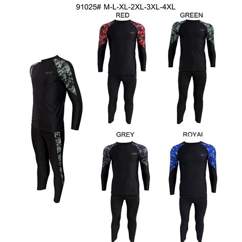 สินค้ามาใหม่ ชุดว่ายน้ำ แบบ 2ชิ้น เสื้อแขนยาว แขนยาว ทรงสปอร์ต ใส่ได้ทั้งชาย และ หญิง 91025