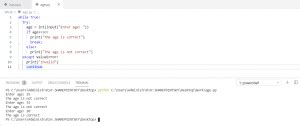 Take Multiple Inputs From User In Python