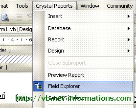 VB NET Crystal Reports String Parameter