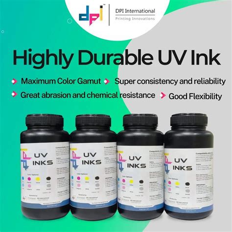 Dpi Uv Curable Inks Bottel Packaging Size Ml At Rs Bottle In New Delhi