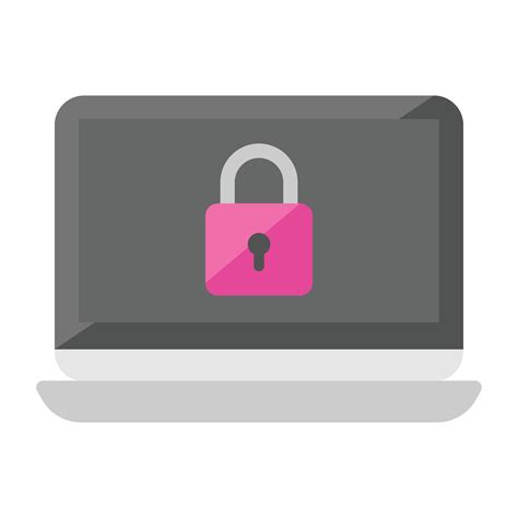 Trendy Computer Security 14835211 Vector Art At Vecteezy