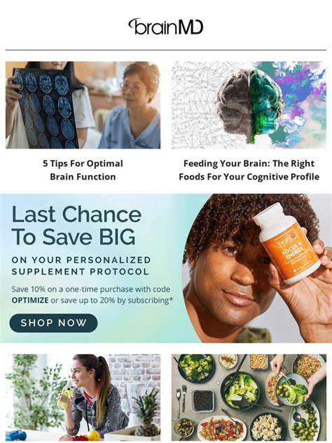 Brainmd Health Optimal Brain Function The Power Of A Routine How To