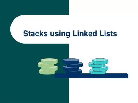 PPT Stack Implementation With Linked Lists Top At Head Vs Top At Tail PowerPoint
