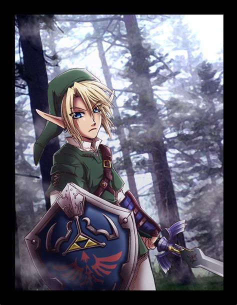 Link By Deetta On Deviantart Legend Of Zelda Zelda Art Legend