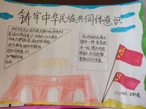 中华共同体意识手抄报 安全意识手抄报 天马图吧