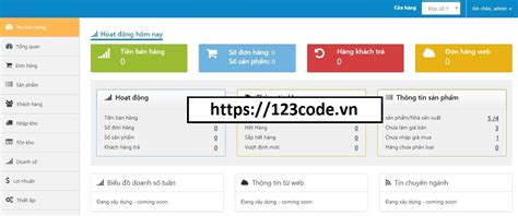 Share Source Code Quản Lý Bán Hàng Php Codeigniter Miễn Phí Full Data