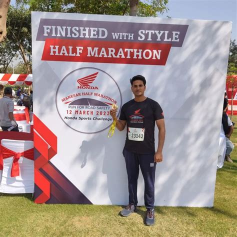 Sandeep M On Linkedin Hondahalfmarathon2023