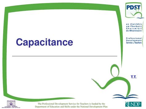 PPT Capacitance PowerPoint Presentation Free Download ID