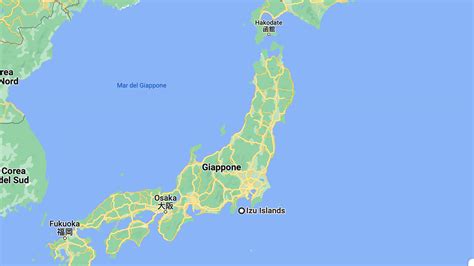 Terremoto Alle Isole Izu Magnitudo 65 La Situazione Dellallerta Tsunami