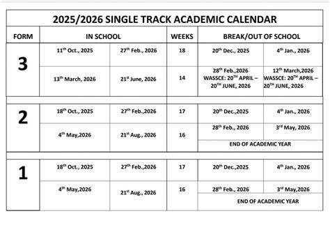 Ges 20252026 Single Track Academic Calendar
