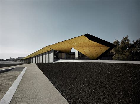 Under One Roof Project For The Epfl Artlab By Kengo Kuma Metalocus