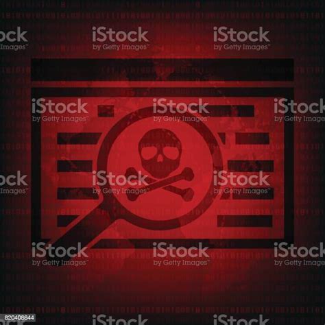 악성 코드 랜 섬 바이러스 파일 세계 지도 배경으로 두개골 돋보기로 암호화 벡터 일러스트 레이 션 사이버 범죄와 사이버 보안 개념입니다 돋보기 광학 기기에 대한 스톡 벡터