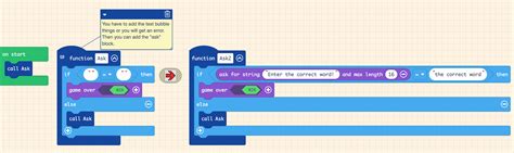 Question And Answer Help Microsoft Makecode