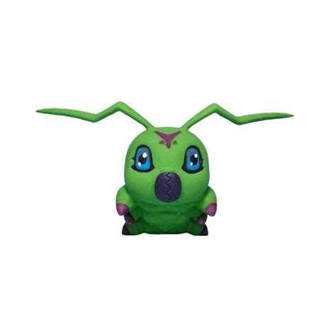 Digimon Wormmon Action Figure Bonecos Shopee Brasil
