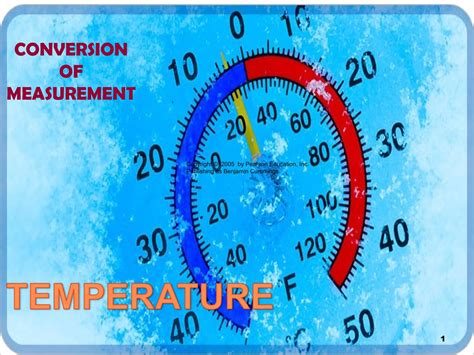 Conversion Of Temperature Ppt