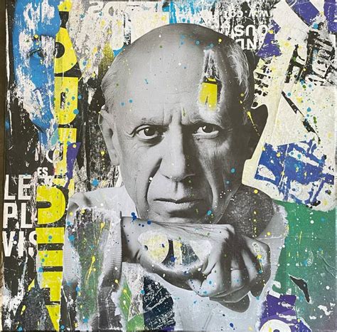 Picasso Collage By Chris Rose Saatchi Art