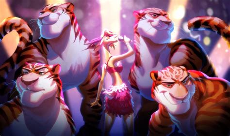 Gazelle And Tiger Dancers Zootopia Drawn By Nviek5 Danbooru