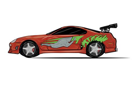 Fast Supra Inspired By Paul Walkers From The Fast And Furious