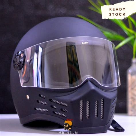 Jual Helm Retro Cakil M30 Bandit Sni Original Premium Quality Mr