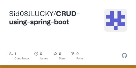 Github Sid08jluckycrud Using Spring Boot