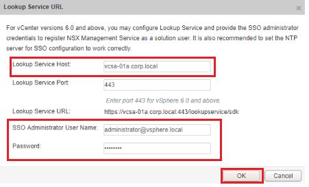 LAB NSX Manager Installation DCLessons