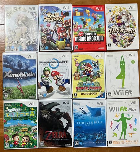 【やや傷や汚れあり】wii ソフト12本セット その1の落札情報詳細 ヤフオク落札価格検索 オークフリー