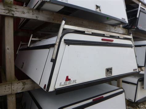 Gmc Sierra Or Chevrolet Silverado 8 White Leer Dcc Contractor Truck