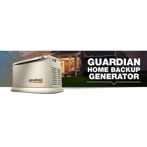 Generac Guardian Series Wifi Enabled 16000 Watt Lp 16000 Watt Ng
